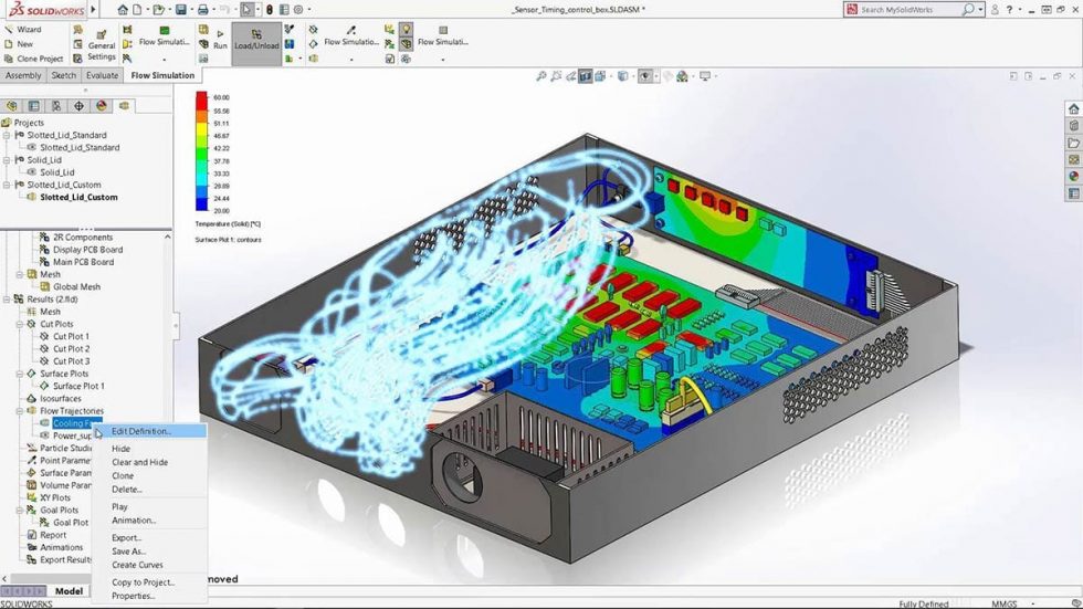 ISICOM • SOLIDWORKS Flow Simulation | Simulação de Fluidos